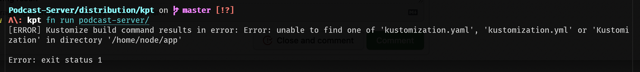 Fixfnkustomizebuild Provide Git Binary For Remote Ressources Execution · Issue 791
