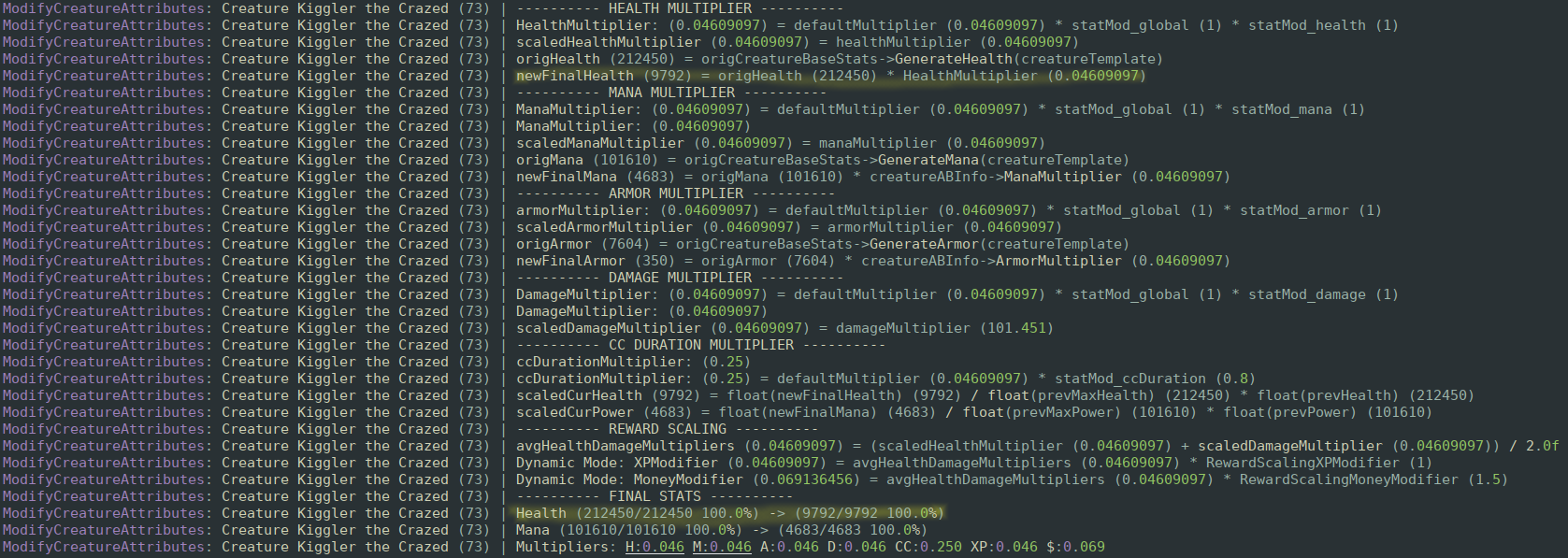 Bug: Kiggler the Crazed not scaling down, Gruul's Lair - High King Maulgar · Issue #169 ...
