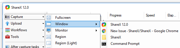 Capture specific window command line · Issue #3086 · ShareX/ShareX · GitHub