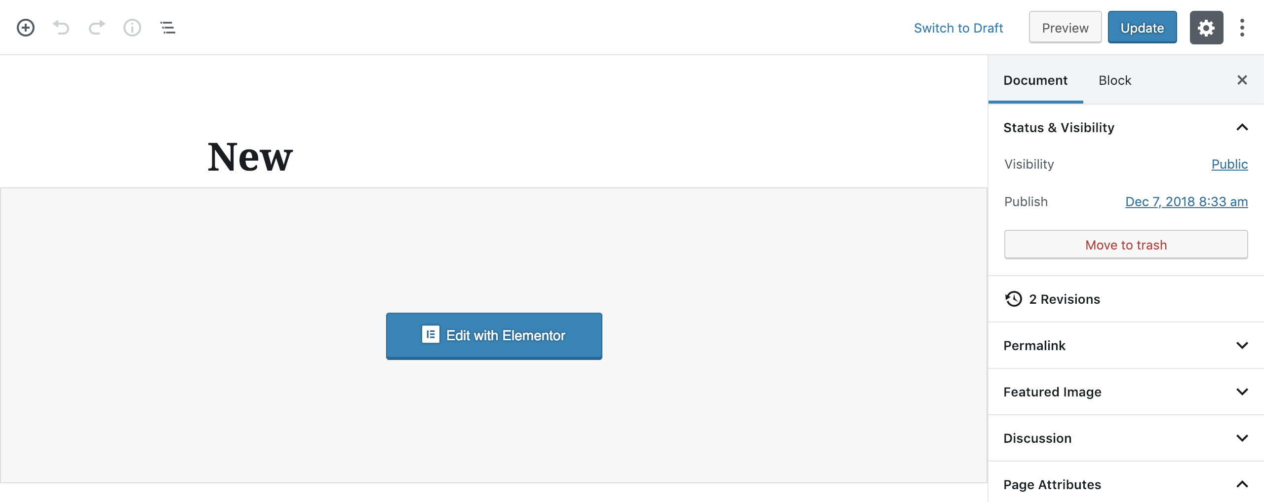 Elementor (free) doesn't work with Gutenberg · Issue #7560 · WordPress/gutenberg · GitHub