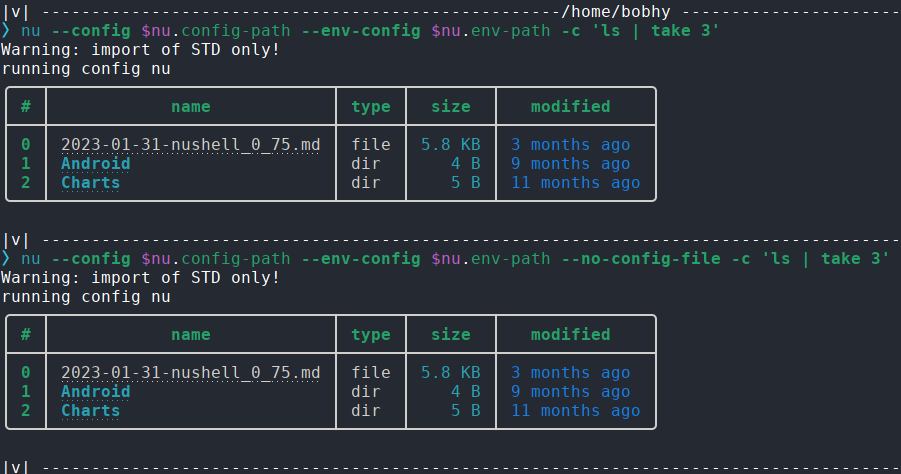Option to invoke nu with user config · Issue #9260 · nushell/nushell · GitHub