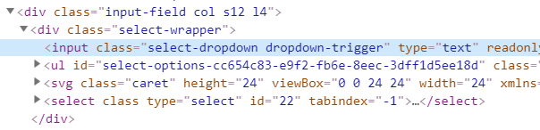 Select Name Attribute Ignored · Issue 853 · React Materializereact Materialize · Github