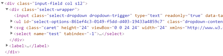 Select Name Attribute Ignored · Issue 853 · React Materializereact Materialize · Github