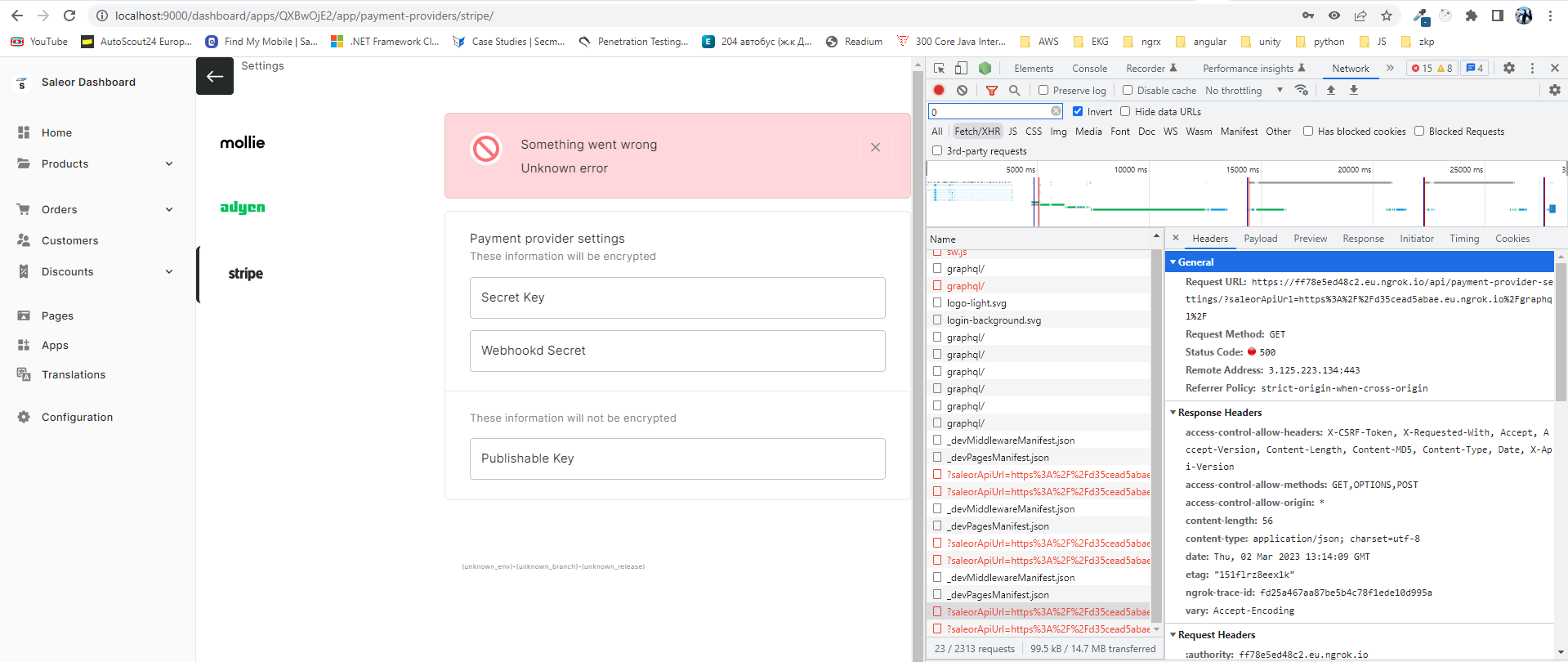 Error creating order for adyen · Issue #760 · saleor/storefront · GitHub