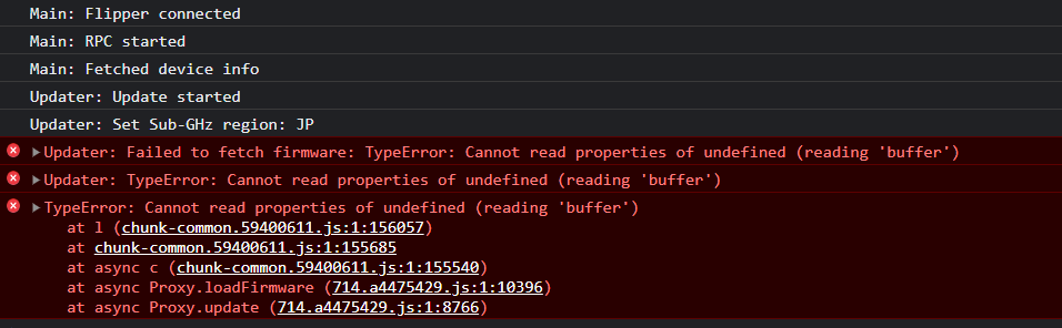 Web Installer issue · Issue #539 · RogueMaster/flipperzero-firmware-wPlugins · GitHub