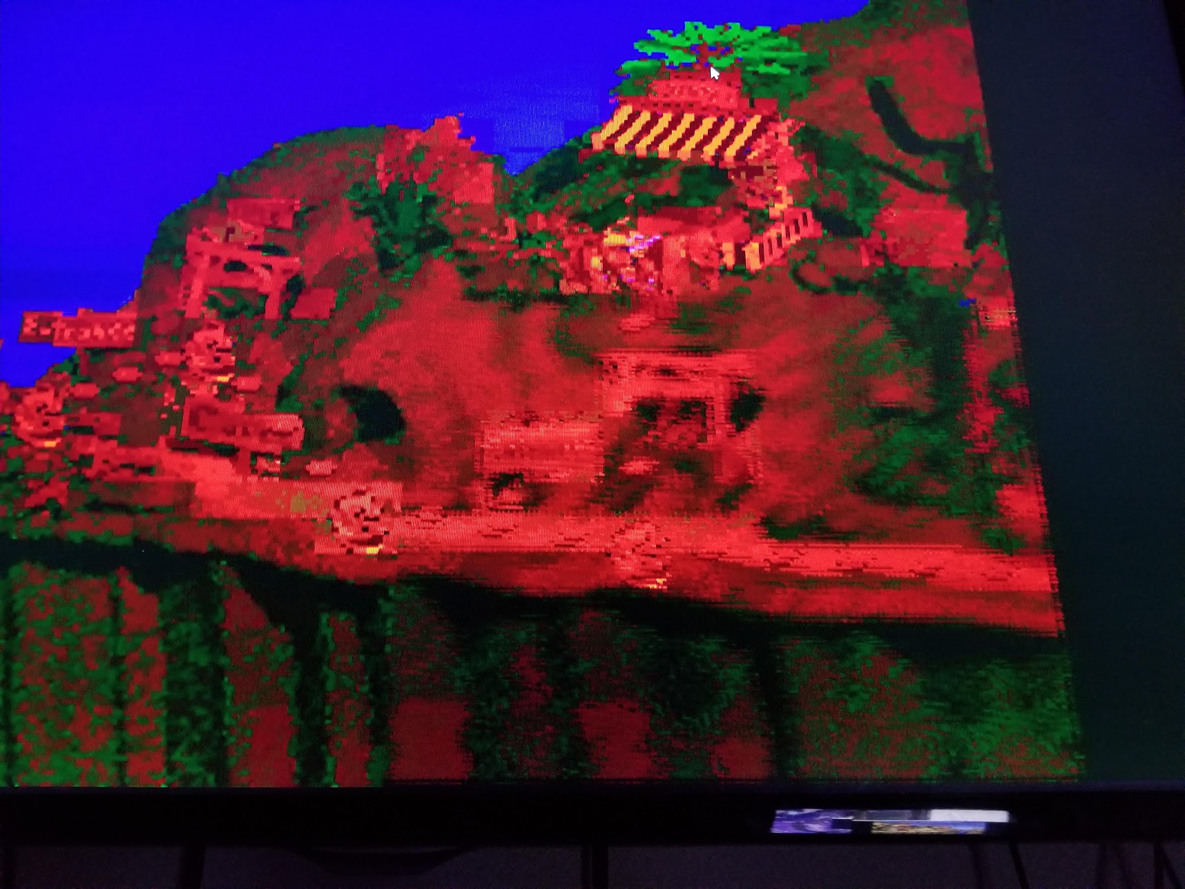 Strange graphic glitch & dark coloring when using gl driver with Steam ...