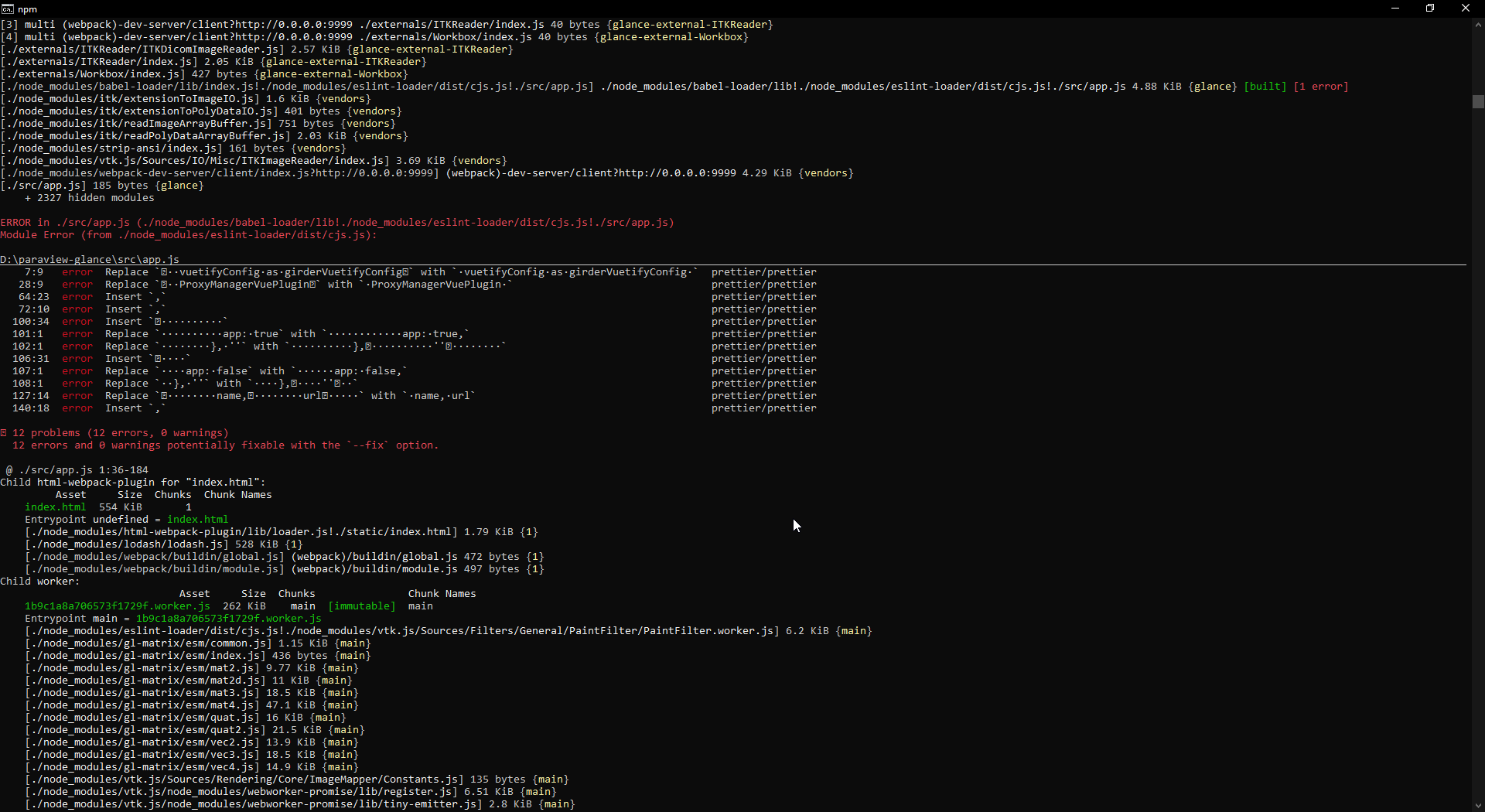 build fails · Issue #299 · Kitware/glance · GitHub