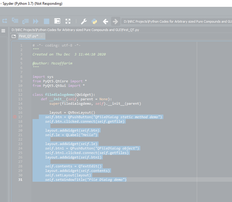 Bug Report · Issue 7032 · Spyder Idespyder · Github