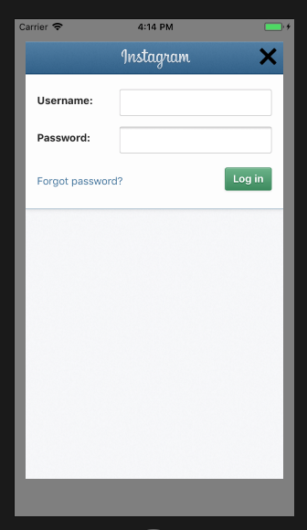 Popup dialog for instagram login cuts on iPhoneX · Issue #7 · hungdev/react-native-instagram ...