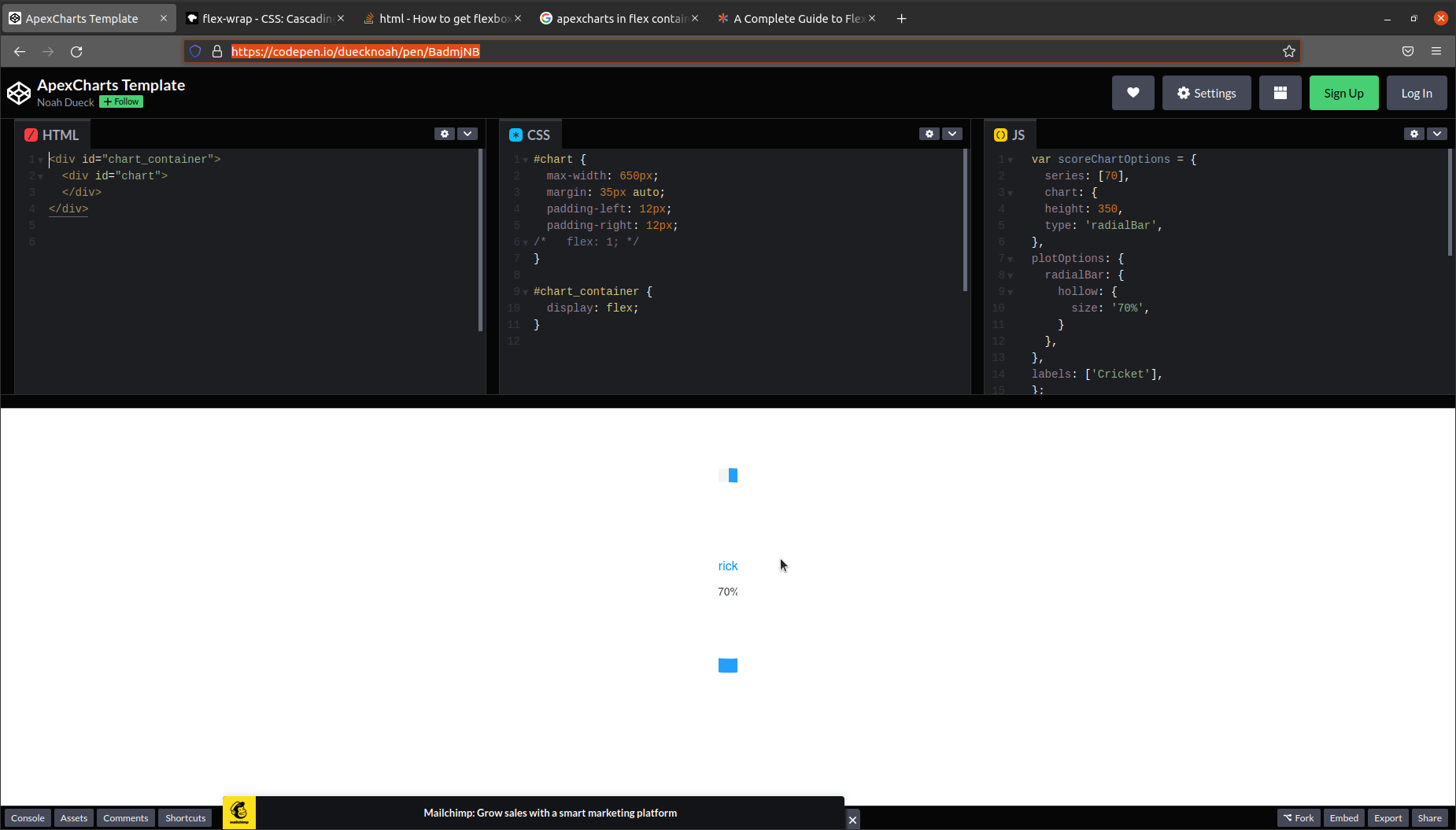 Radial Bar Chart not rendering correctly Firefox · Issue #2742 · apexcharts/apexcharts.js · GitHub