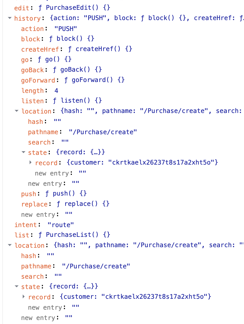 Prefil create form does not work if the create form has once rendered without prefilled values ...