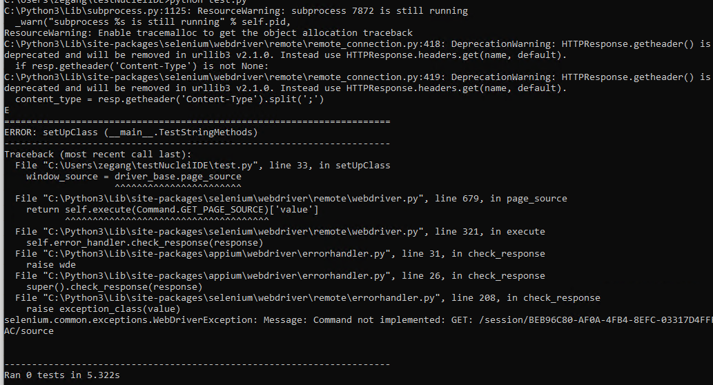 my application has a splash screen · Issue #1860 · microsoft/WinAppDriver · GitHub