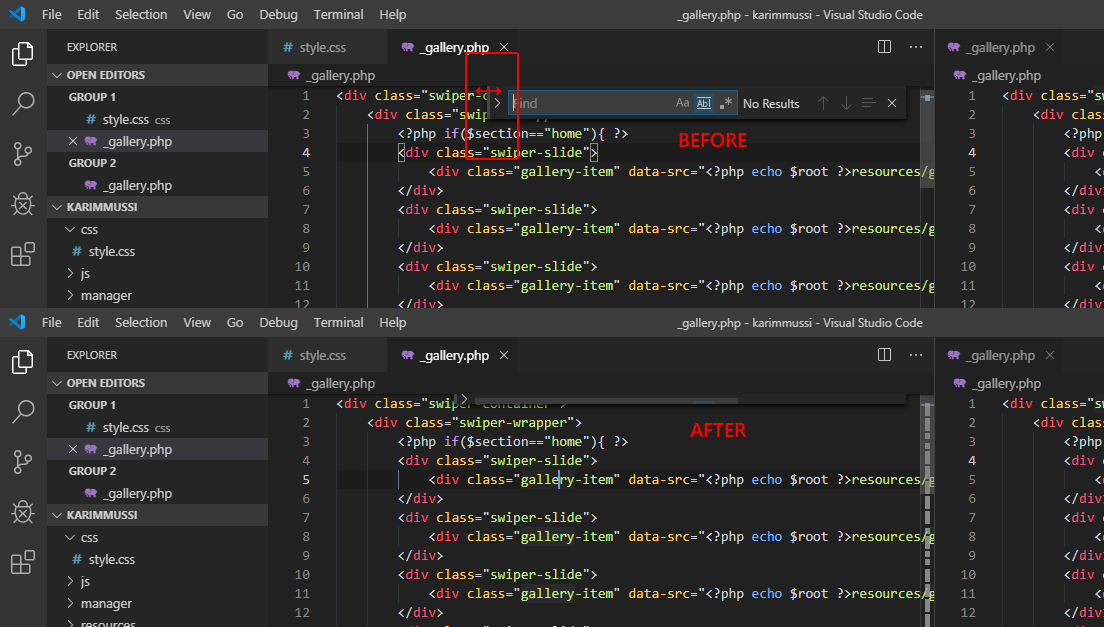 The search bar "disappears" (since v1.38.0) · Issue #80826 · microsoft ...