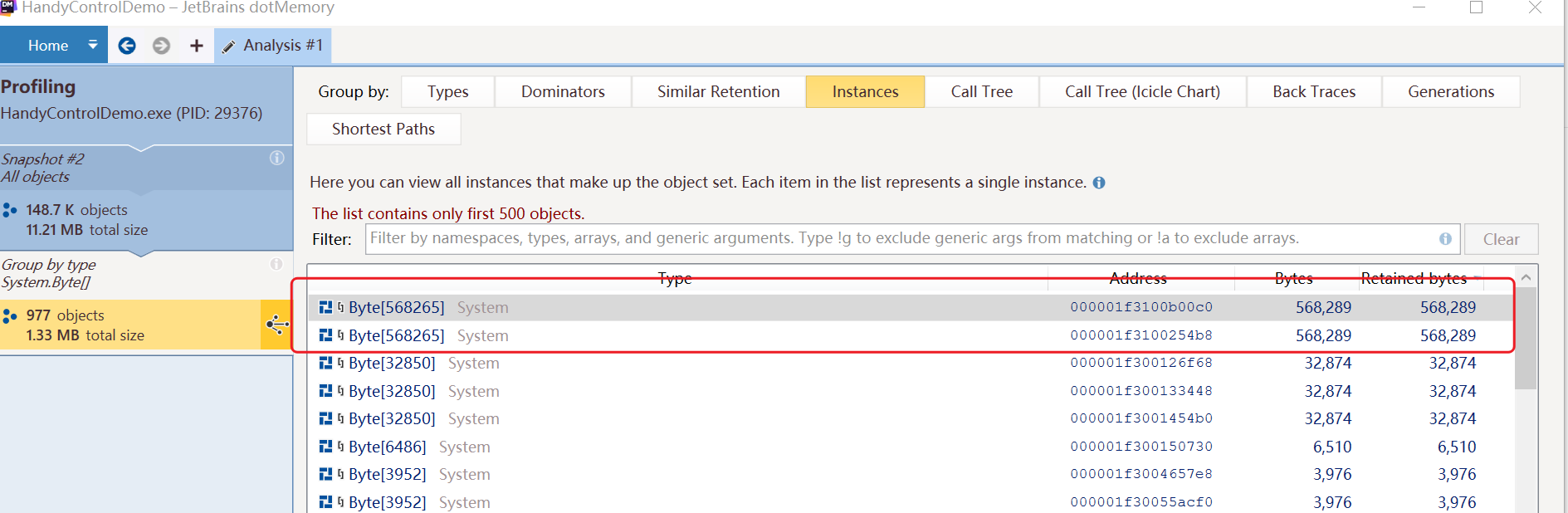 Memory problem with ButtonGroupItemStyleSelector · Issue #950 · HandyOrg/HandyControl · GitHub