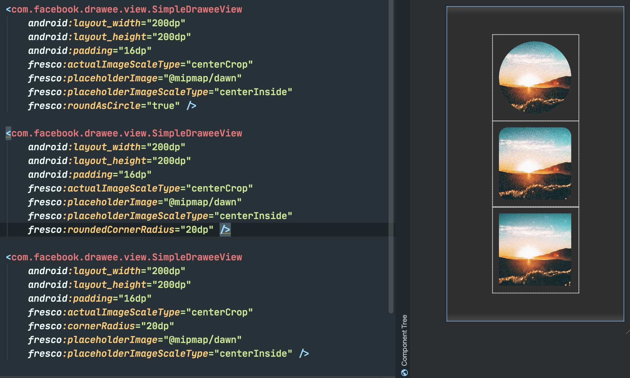 PlaceholderImage don't display in AndroidStudio preview if has rounded attribute. · Issue #345 ...