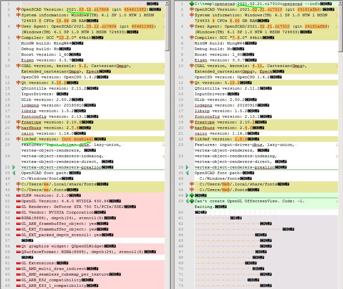 Windows (at least) Snapshot badly broken - Main Window not displaying content · Issue #3719 ...