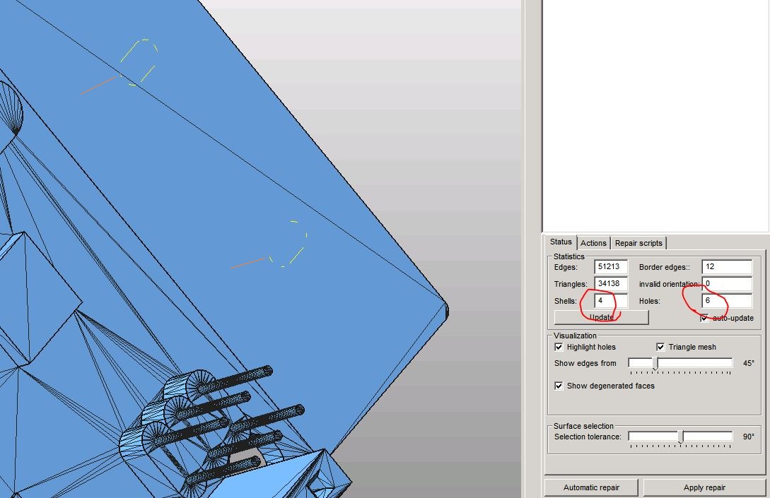 Error when rendering imported STL: ERROR: CGAL error in CGAL_Nef_polyhedron3(): CGAL ERROR ...