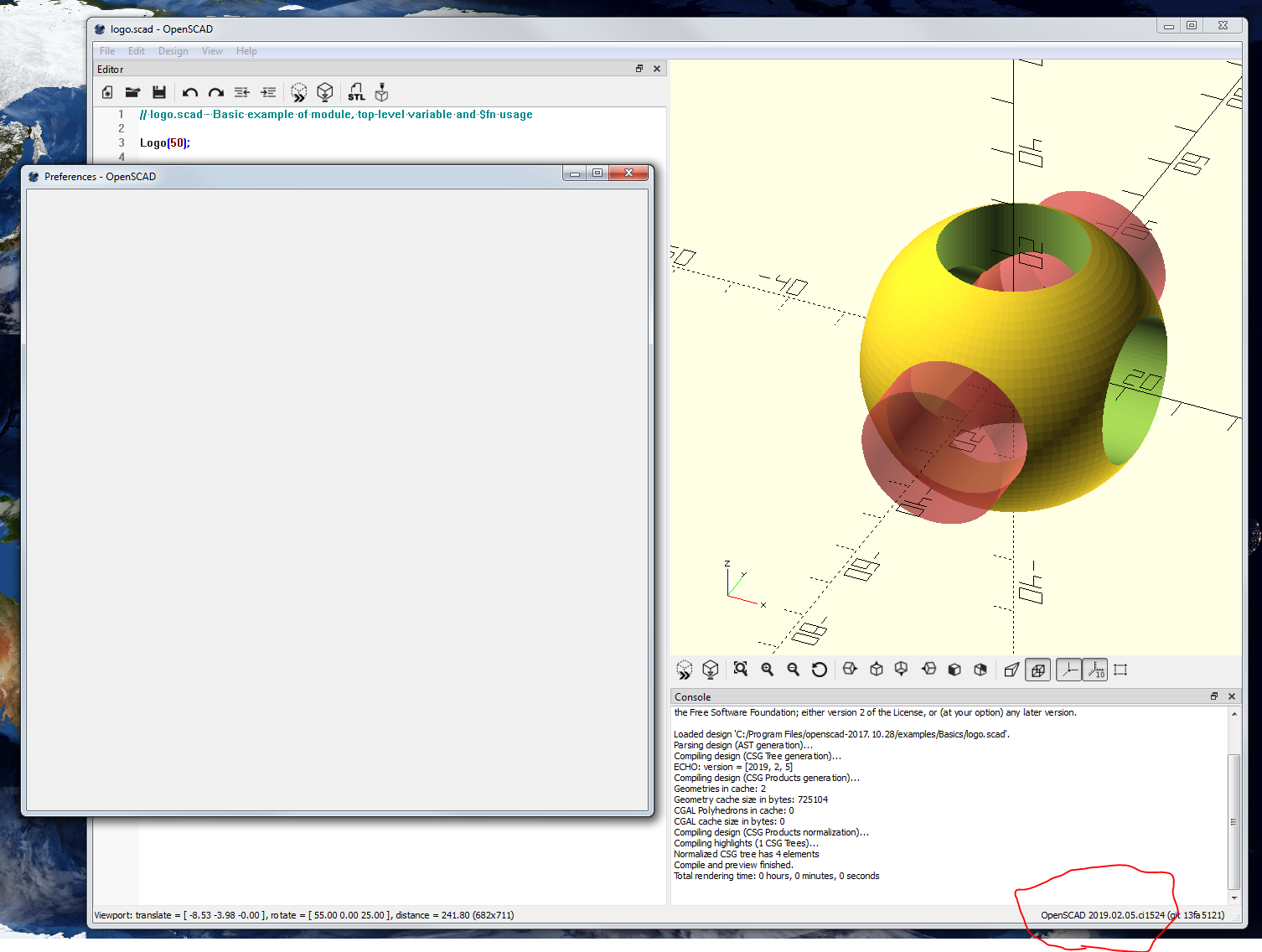 Preference window (& Library-info/Font-list) blank on 2nd visit · Issue ...