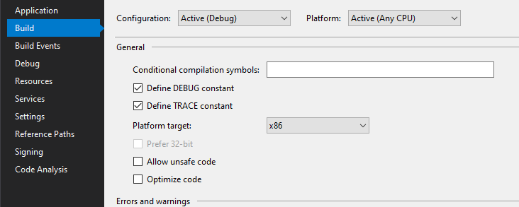 CefSharp.Common.targets - Improve PlatformCheck error message · Issue #3009 · cefsharp/CefSharp ...