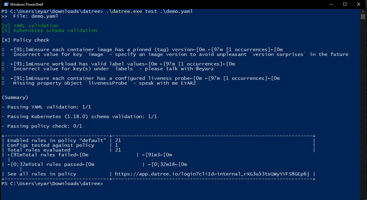 Windows support · Issue #84 · datreeio/datree · GitHub