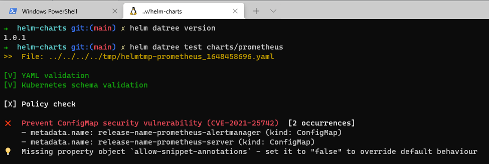 Datree helm plugin in windows not install installed · Issue #10747 · helm/helm · GitHub