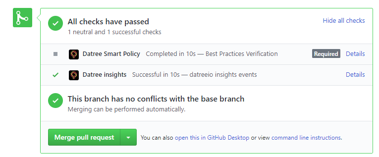 Does a 'Neutral' check run conclusion satisfy a required check? · community · Discussion #24754 ...