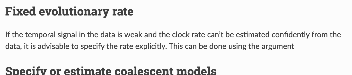 Docs Some Parameters Failing To Display · Issue 162 · Neherlab Treetime · Github