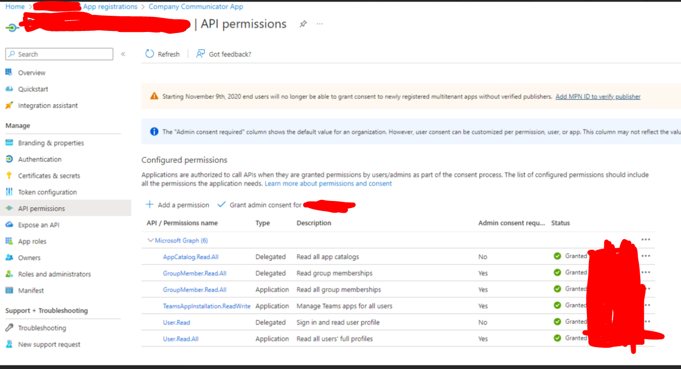 Error sending Message to Everyone and M365 groups · Issue #1107 · OfficeDev/microsoft-teams-apps ...