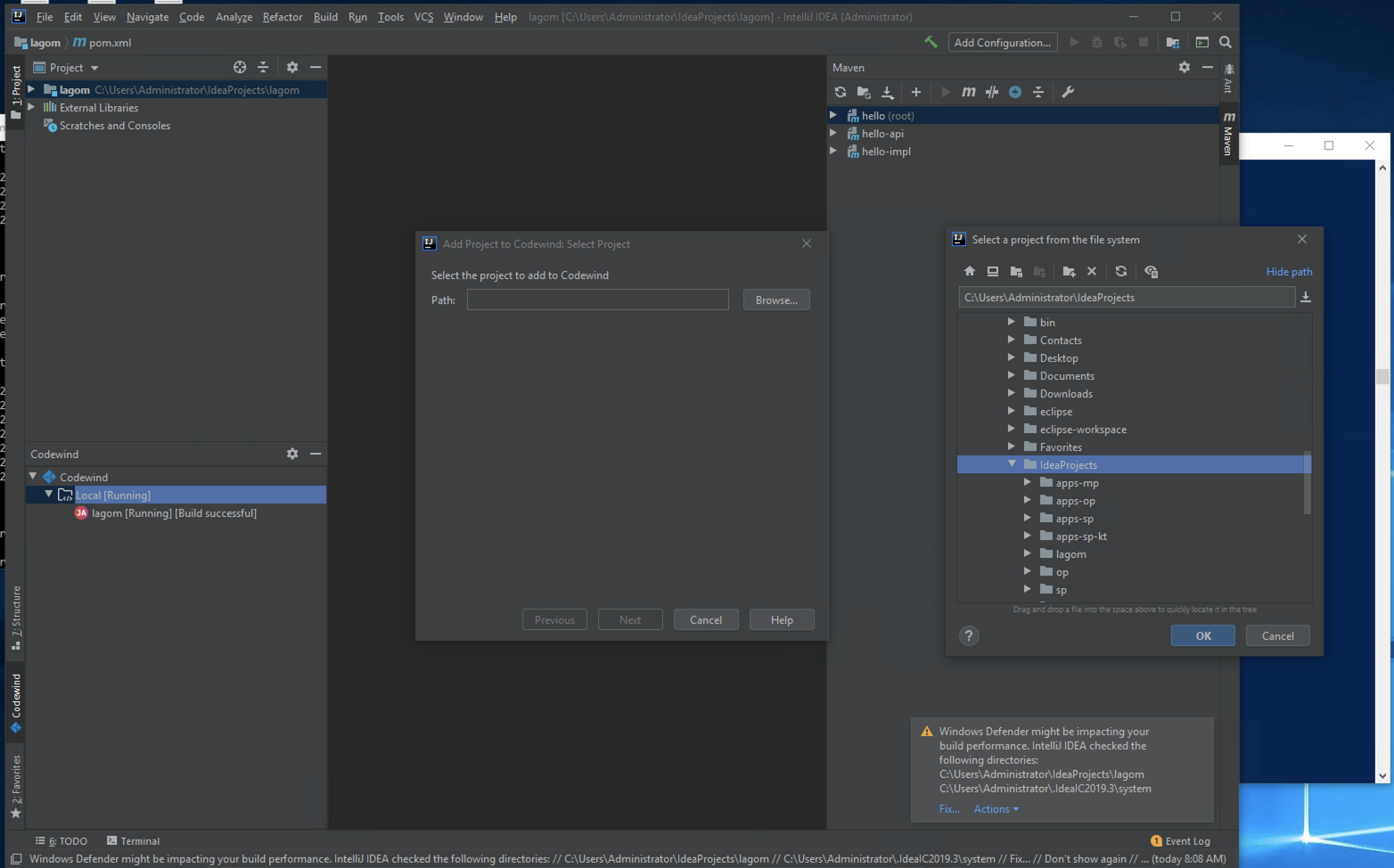 Intellijsvtnot Able To See List Of Existing Projects In Specific Directory · Issue 2326 