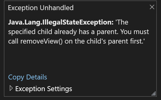 IllegalStateException when setting a shadow in a DataTemplate in a ...