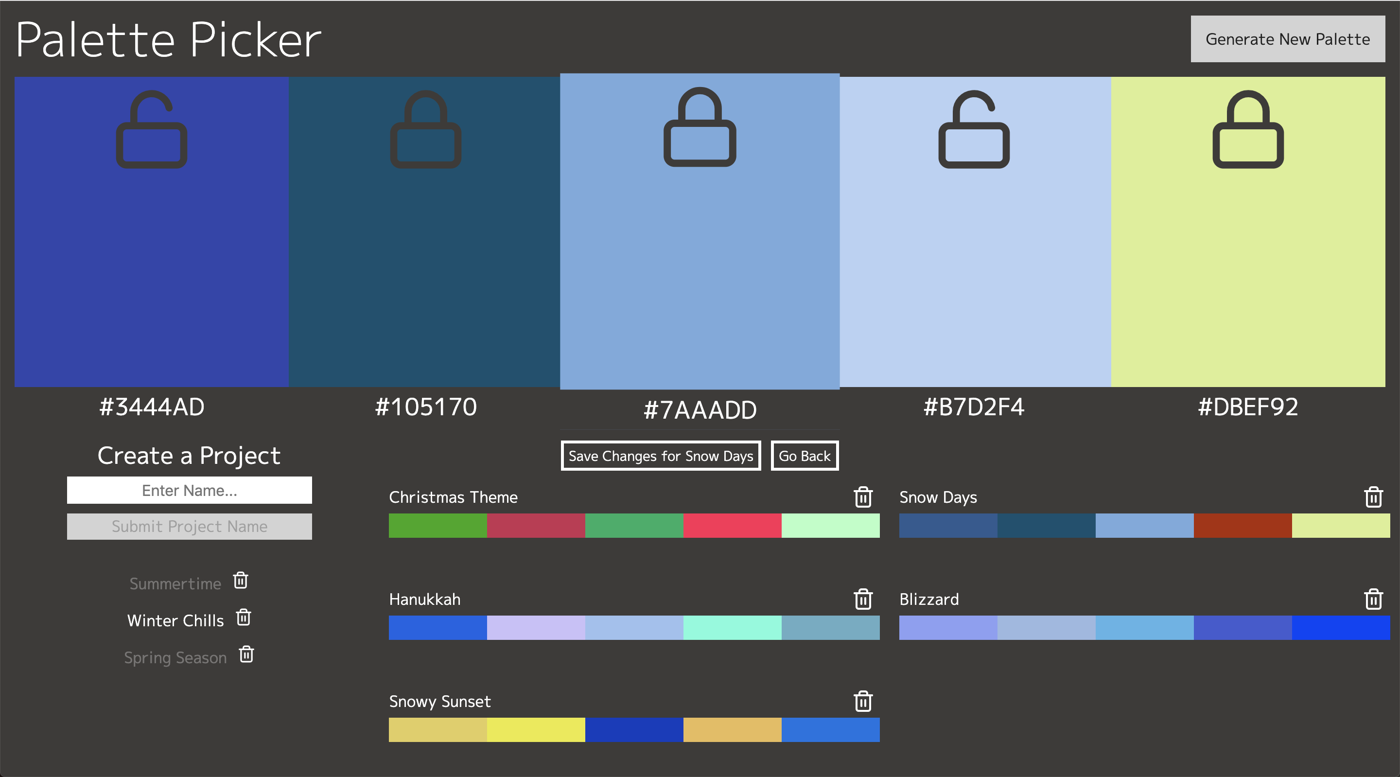 GitHub - jogren/palette-picker: Color Picker Tool - Mod 4 Turing FEE Paired Project