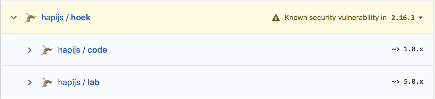 Vulnerable NPM package - hapijs / hoek · Issue #5441 · snipe/snipe-it · GitHub