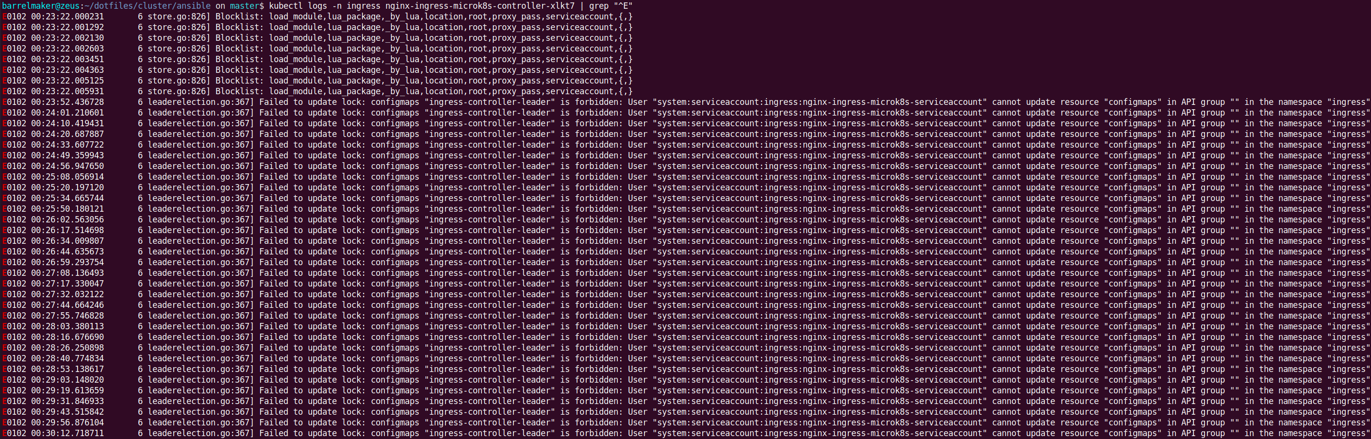 Ingress Addon Does Not Have Correct RBAC Permissions · Issue #2815 · canonical/microk8s · GitHub