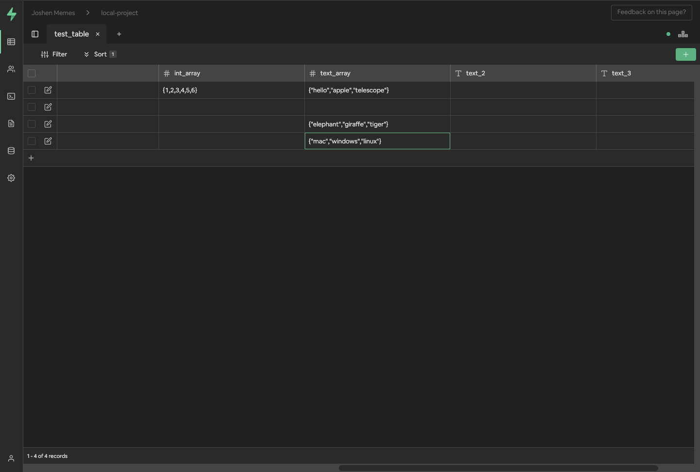 Error: Out of Memory when scrolling table horizontally · Issue #470 · supabase/supabase · GitHub