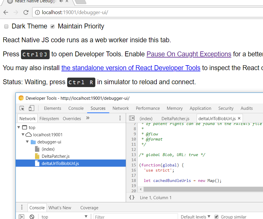 Expo 25 remote debugging doesn't work on native device · Issue #1351 · expo/expo · GitHub