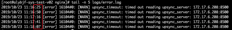 [WARN] upsync_timeout: timed out reading upsync_server: 172.17.6.208:8500 · Issue #268 ...