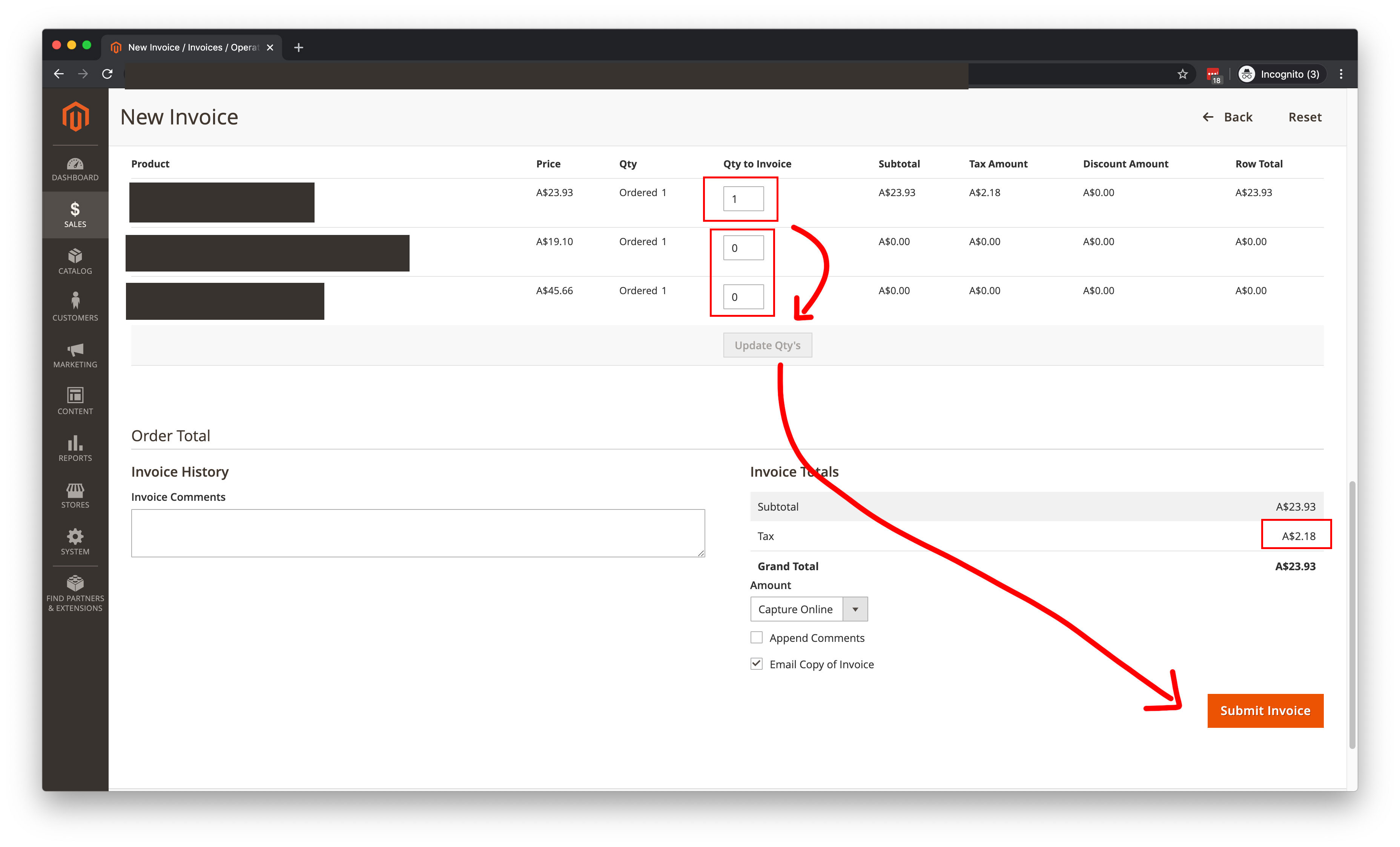 Braintree credit memo for partial invoice tax amount incorrect · Issue #28347 · magento/magento2 ...