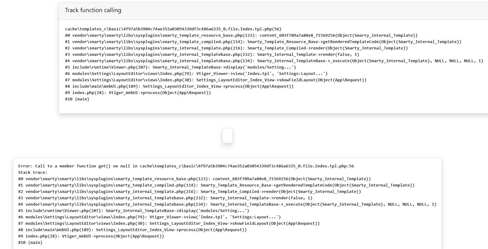 Call to a member function get() on null. · Issue #14422 · YetiForceCompany/YetiForceCRM · GitHub