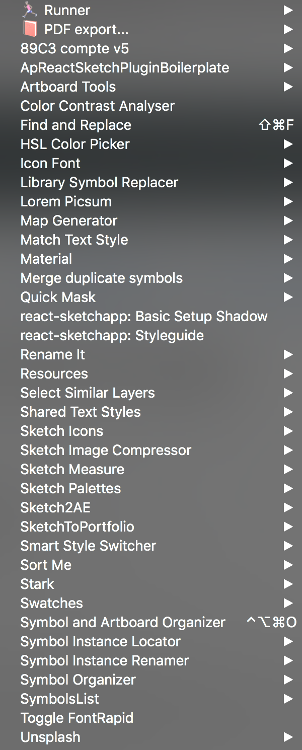 Plugin hi-jacking non-matching symbol text · Issue #76 · thierryc/Sketch-Find-And-Replace · GitHub