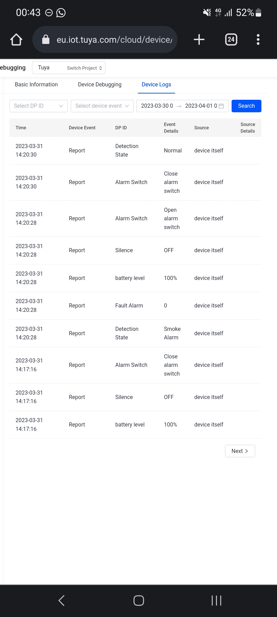 New Device Support Moes Smoke Detector Ts0601 Tze200ytibqbra · Issue 17190 · Koenkk 