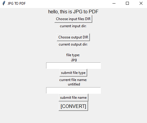 GitHub - SpindlySpider/JPG-PNG-to-PDF-with-GUI: Simple Python script to ...