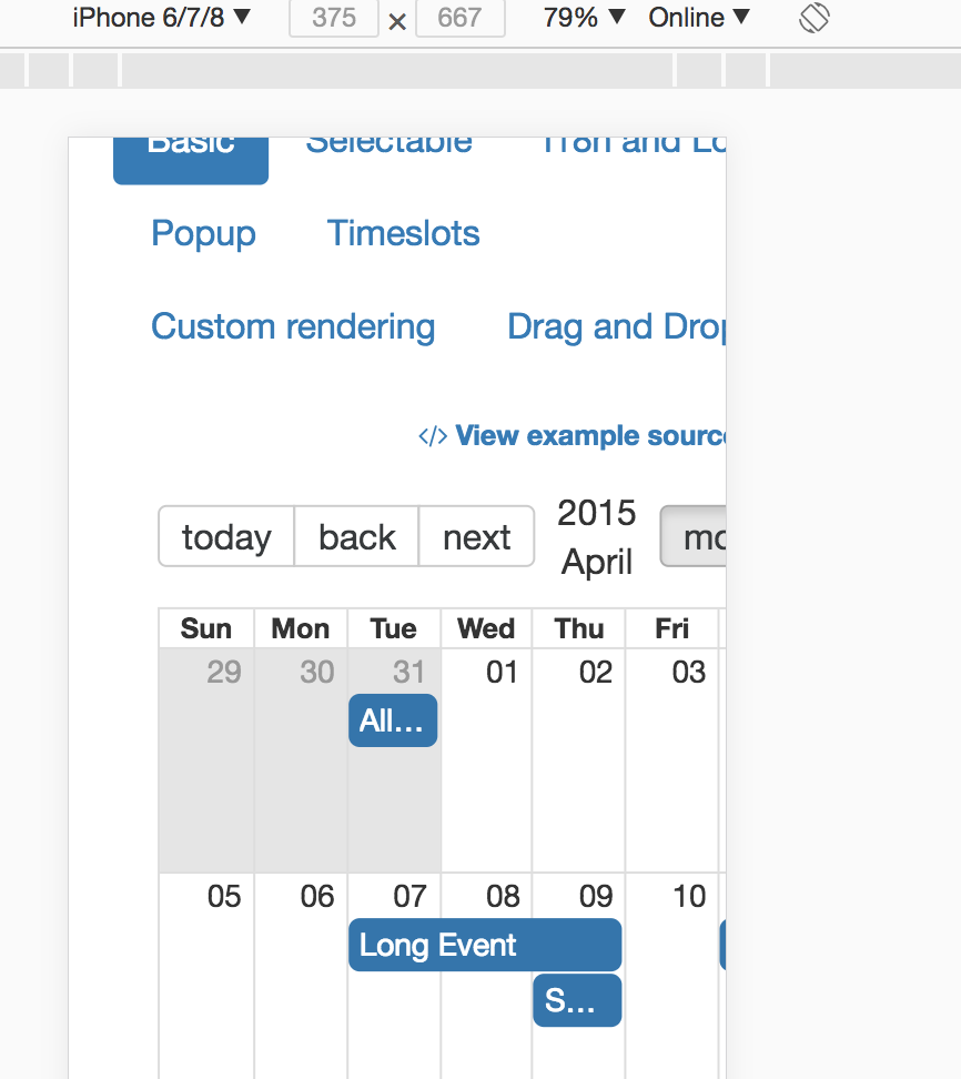 Better mobile experience requested. · Issue #821 · jquense/react-big-calendar · GitHub