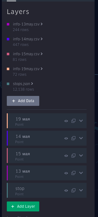 [Feat] Changing color of datasets/layers in menu · Issue #1487 · keplergl/kepler.gl · GitHub