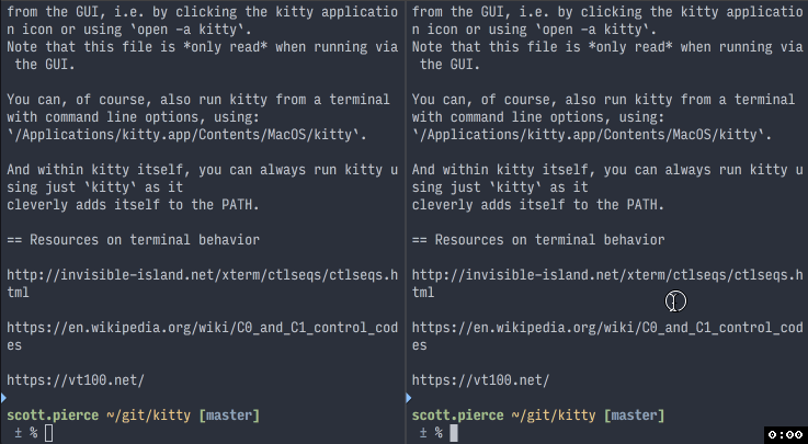Feature: Independent font sizes between windows and splits · Issue #405 · kovidgoyal/kitty · GitHub