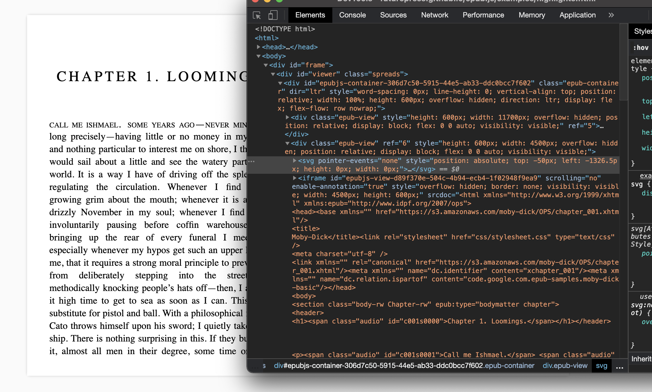 Highlights disappear after scrolling · Issue #1164 · futurepress/epub.js · GitHub