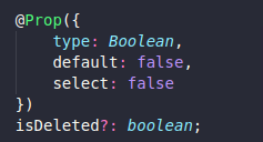 Select attribute of decorator Prop does not work · Issue #577 · nestjs/mongoose · GitHub