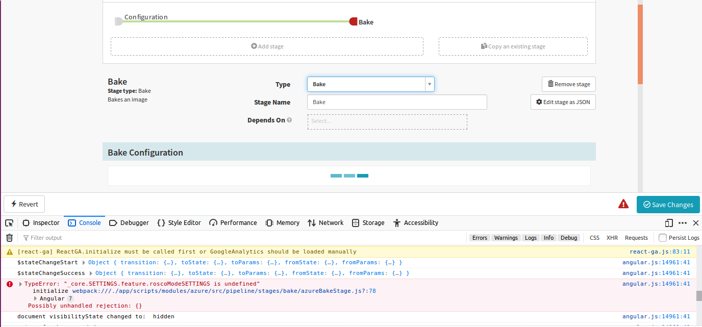 Unable To Get Property Feature Of Undefined Or Null Reference