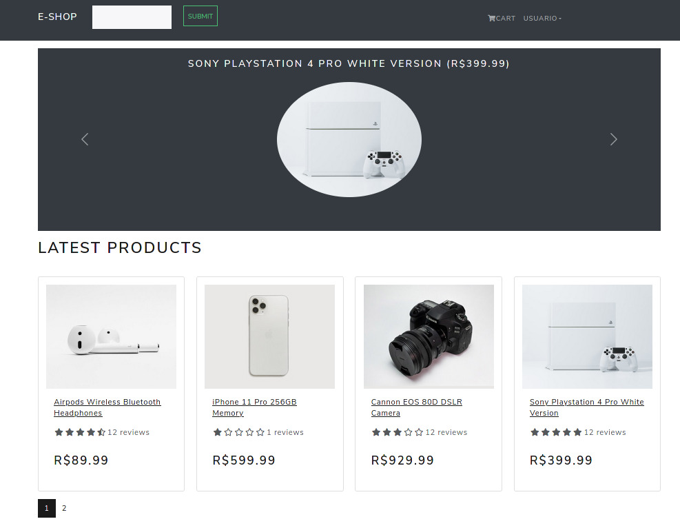 GitHub - Llocus/Ecommerce_Django-React: A Django[Backend] and React ...