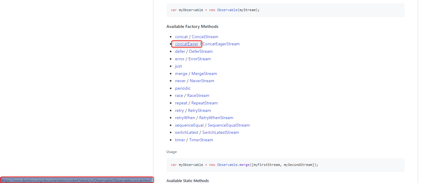 The concatEager link is different. · Issue #339 · ReactiveX/rxdart · GitHub