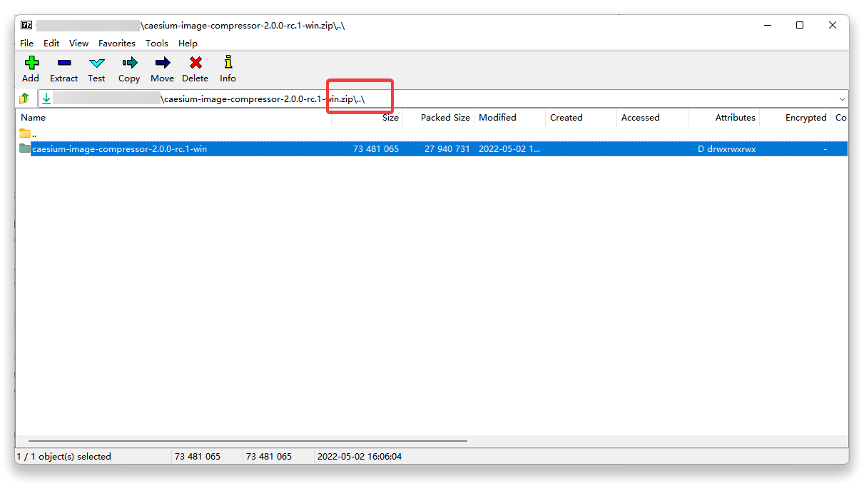 [Win v2.0.0-rc.1] Path issue with the portable zip file · Issue #112 · Lymphatus/caesium-image ...